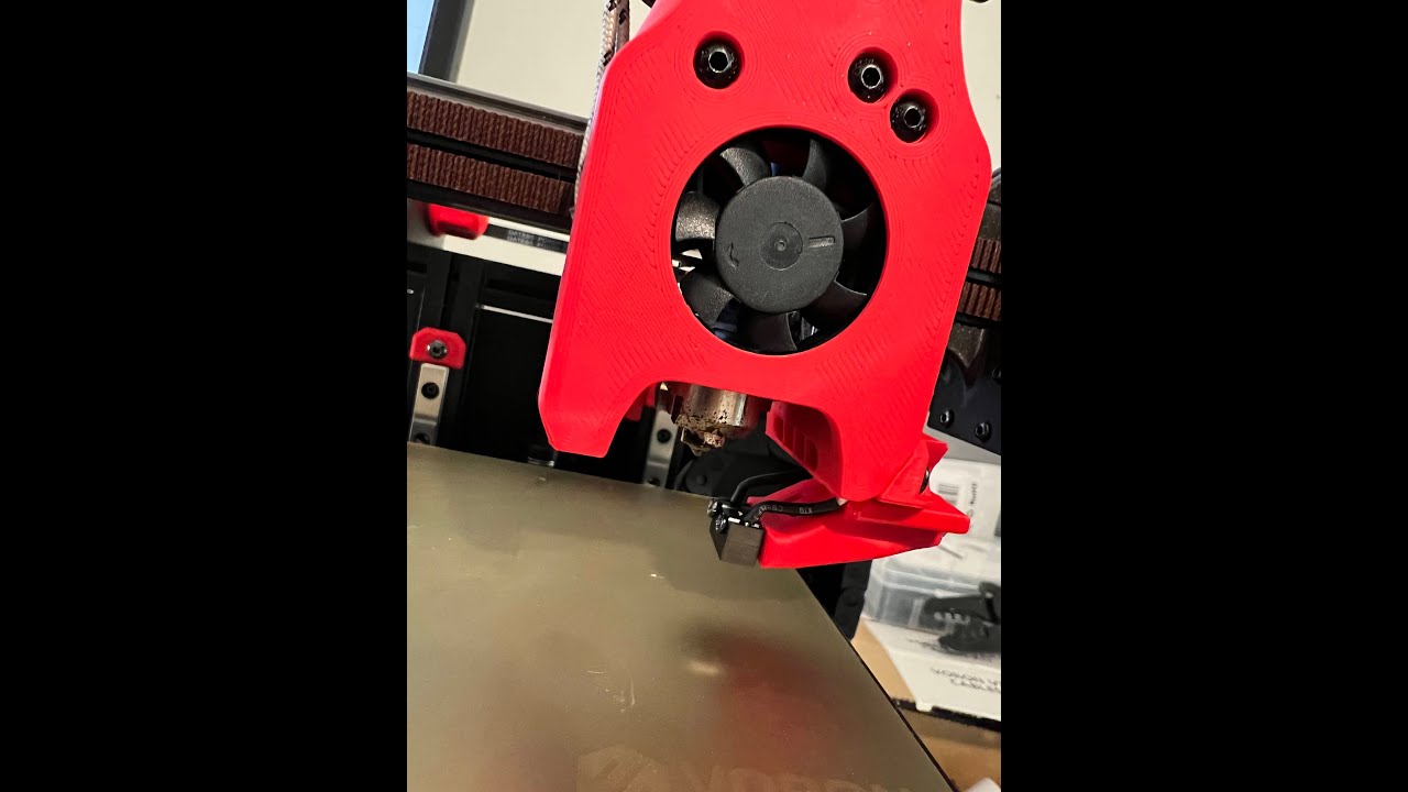 Voron 0.1 + Klicky Probe for Mesh Bed Level - YouTube