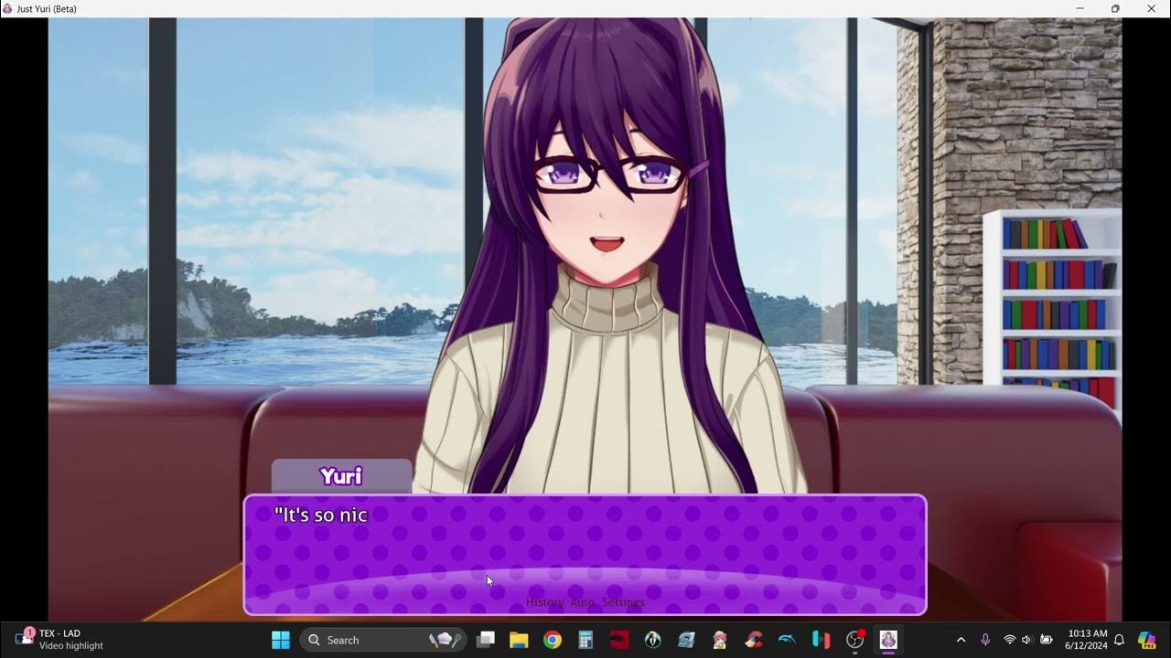 Just Yuri mod DDLC - YouTube