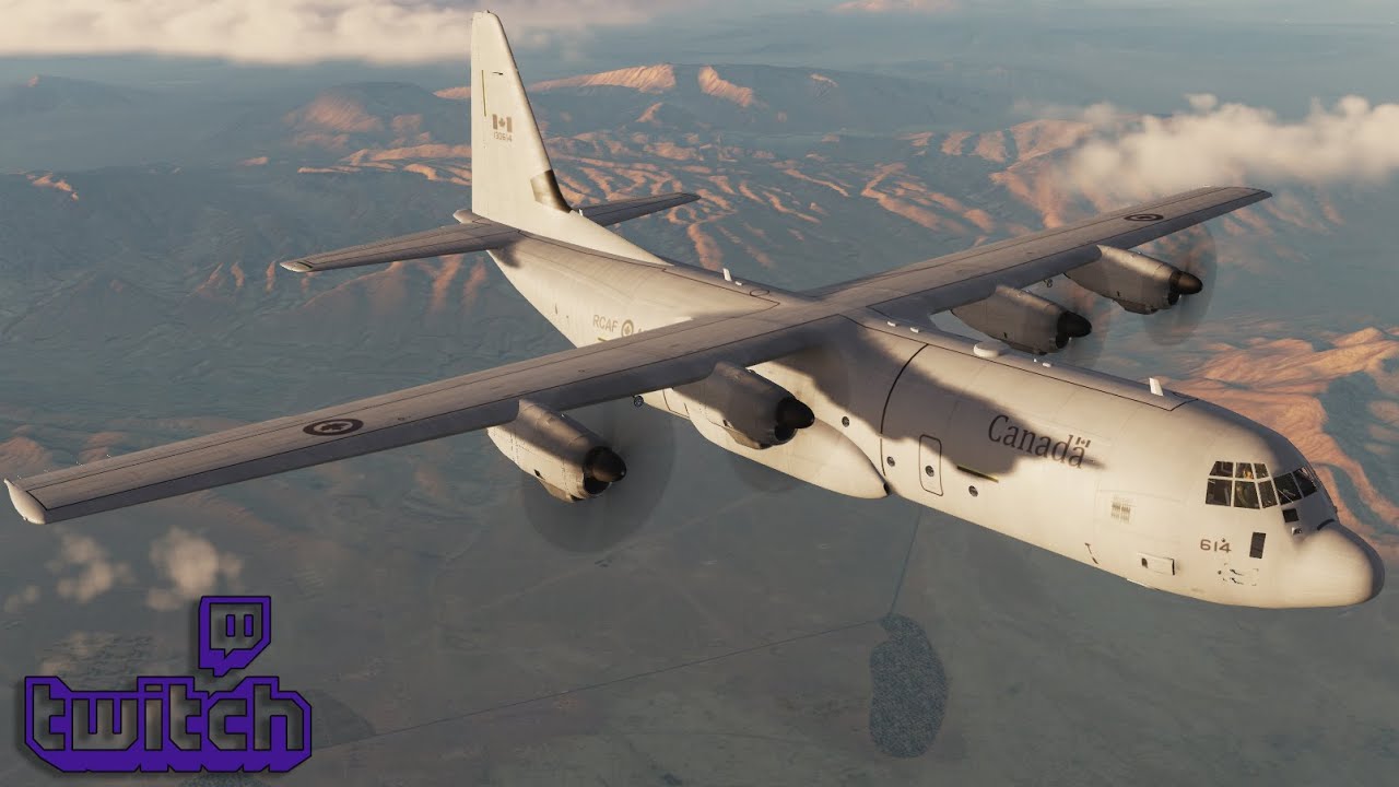 Flight of the Trash Haulers (DCS World C-130 Mod) - Twitch.tv Stream VOD - YouTube