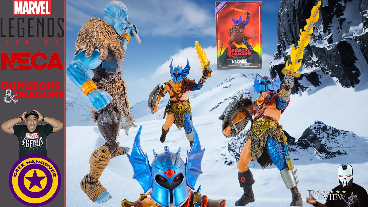 NECA Dungeons & Dragons Ultimate Warduke Action Figure Review - YouTube