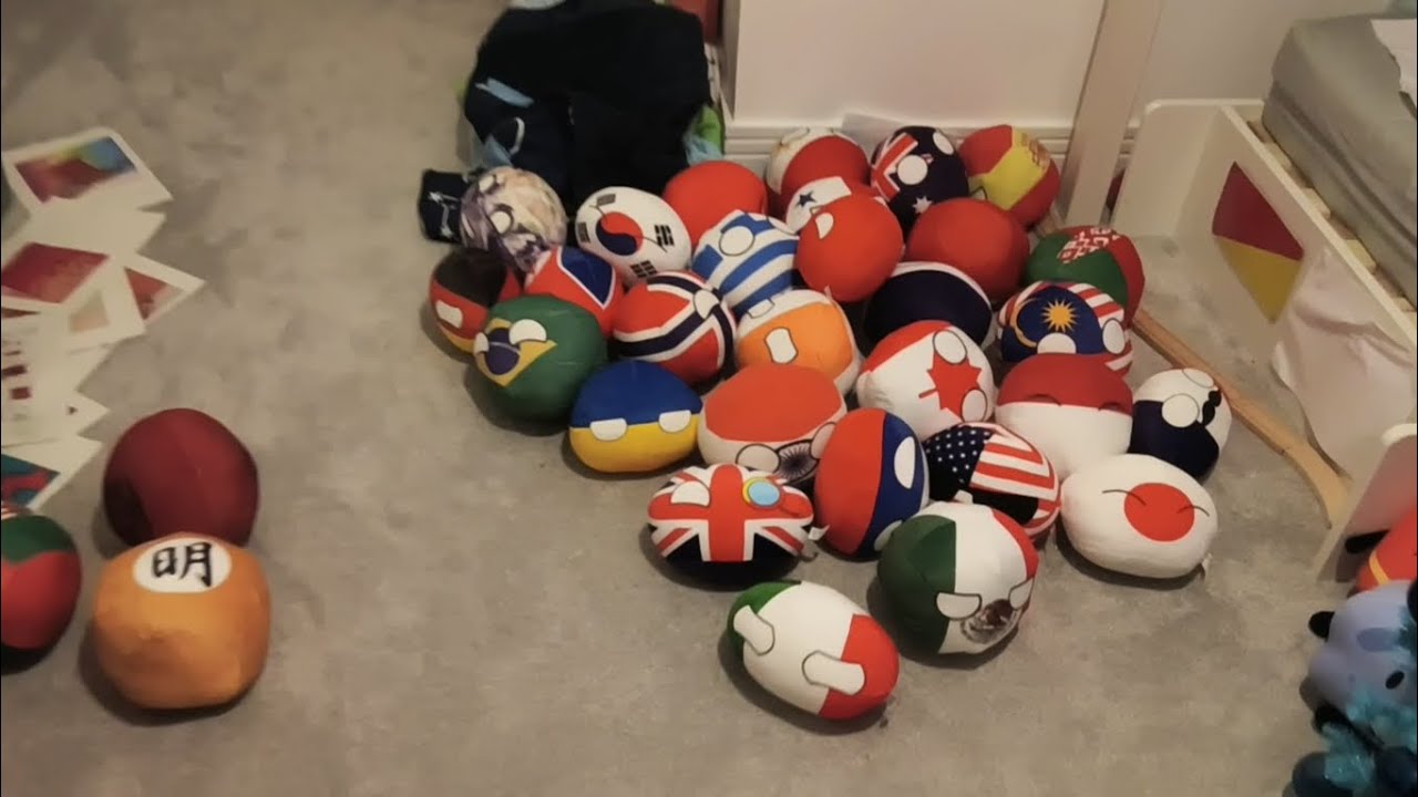CountryBalls Plush ShowCase - YouTube