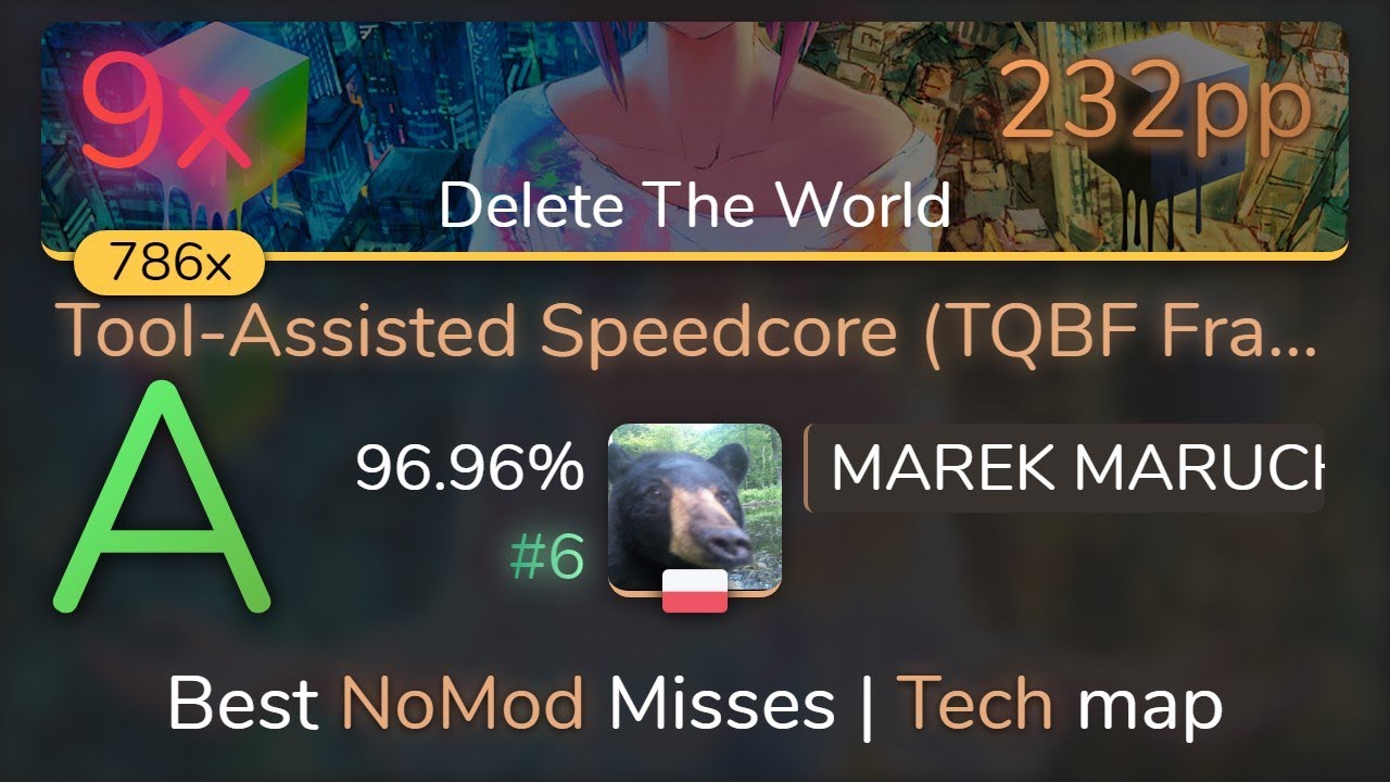 [8.29⭐] MAREK MARUCHA | Kobaryo - Tool-Assisted Speedcore [Delete The ...