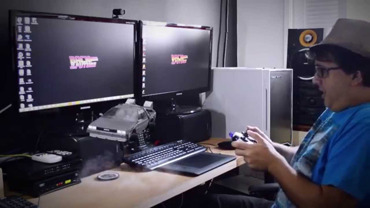 Delorean remote control car - YouTube