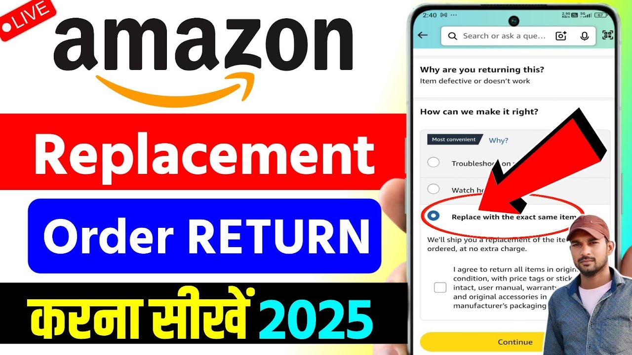 How to return replacement product on Amazon, how to refund Amazon ...