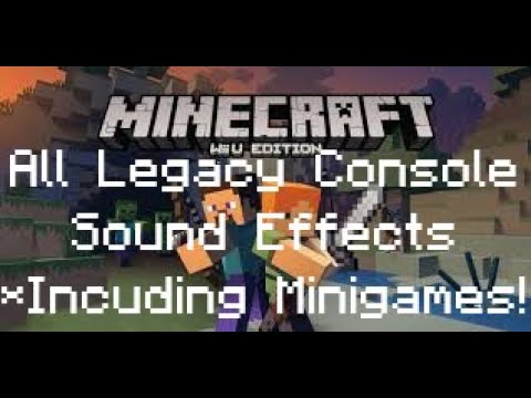 All sounds from Minecraft Legacy Console Edition / Minecraft Wii U ...