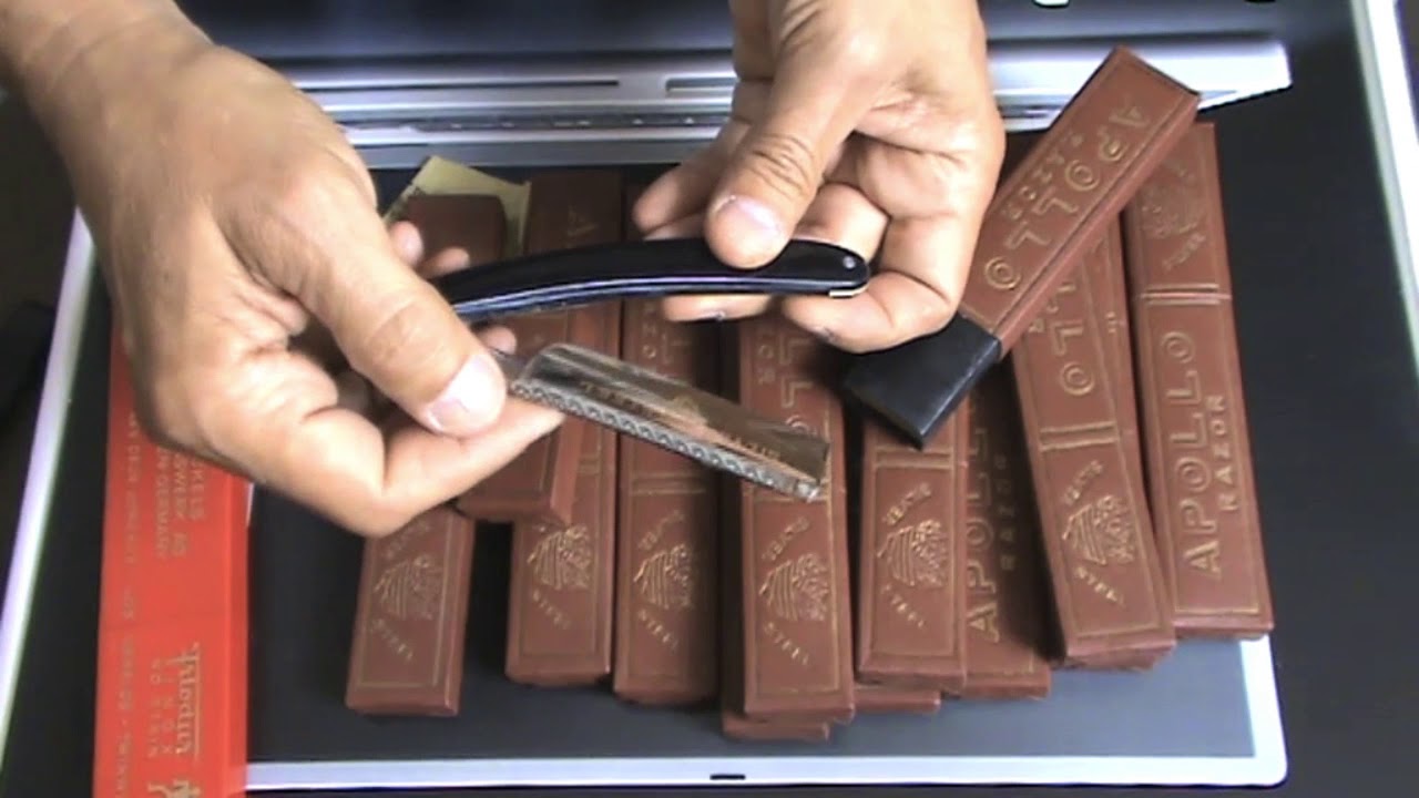 Посылка опасные бритвы straight razors Unboxing - YouTube