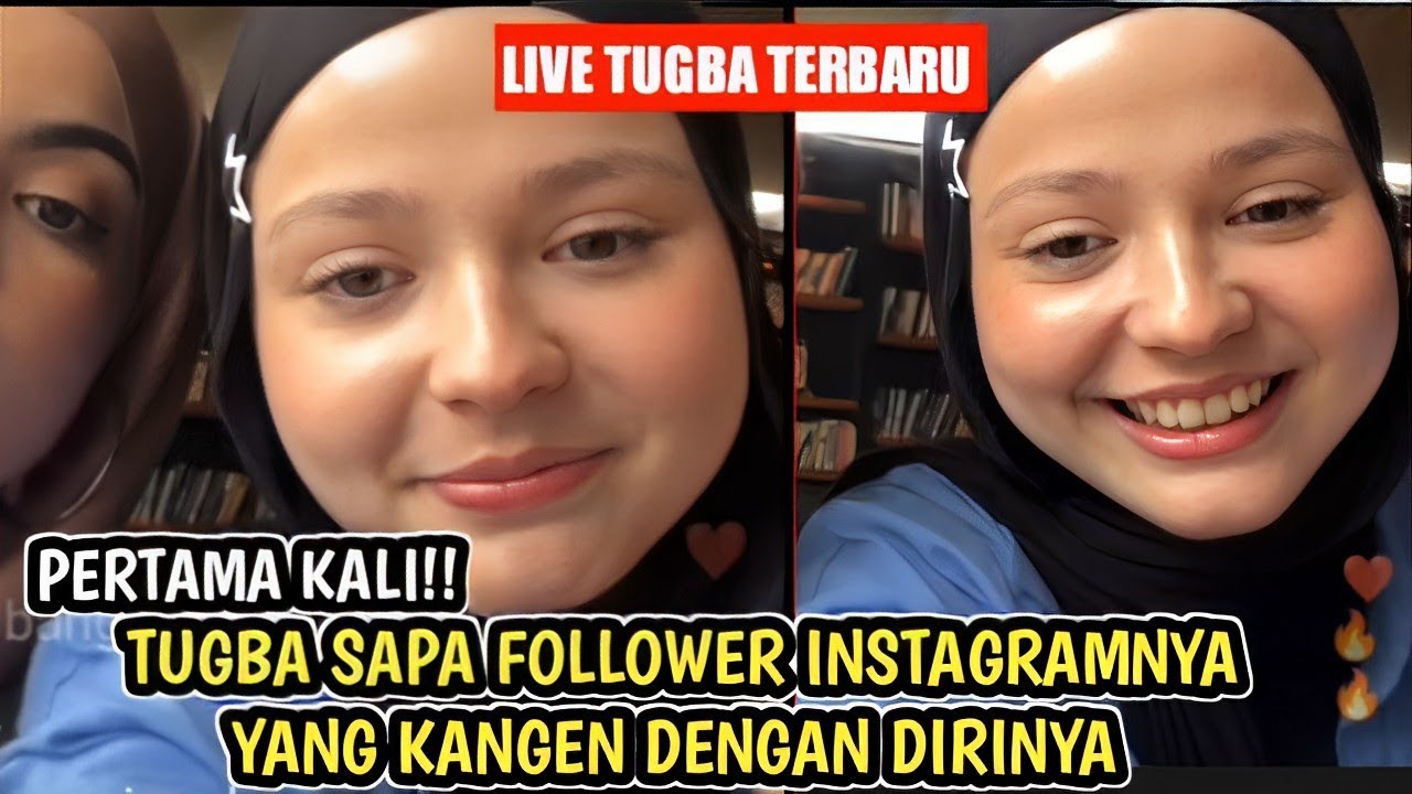 PERTAMA KALI,Tugba live di Instagram sapa fansnya yang kangen dengan ...