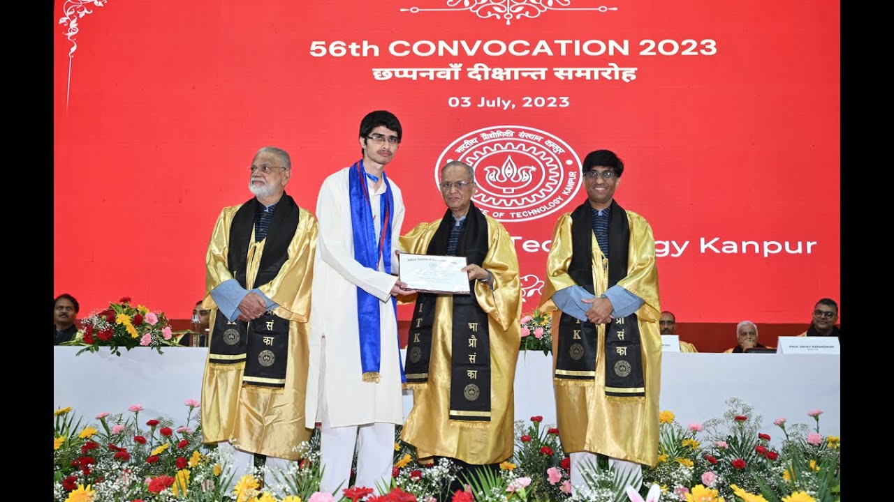 Farzan Adil Byramji on receiving the President's Gold Medal 2023 at ...