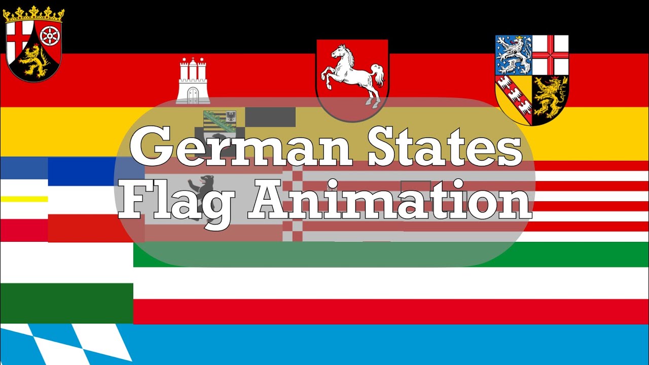 German States Flag Animation - YouTube