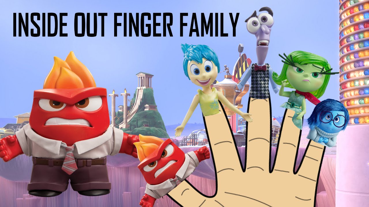 INSIDE OUT Finger Family ( Nursery Rhymes and song for Childrens Babies ...