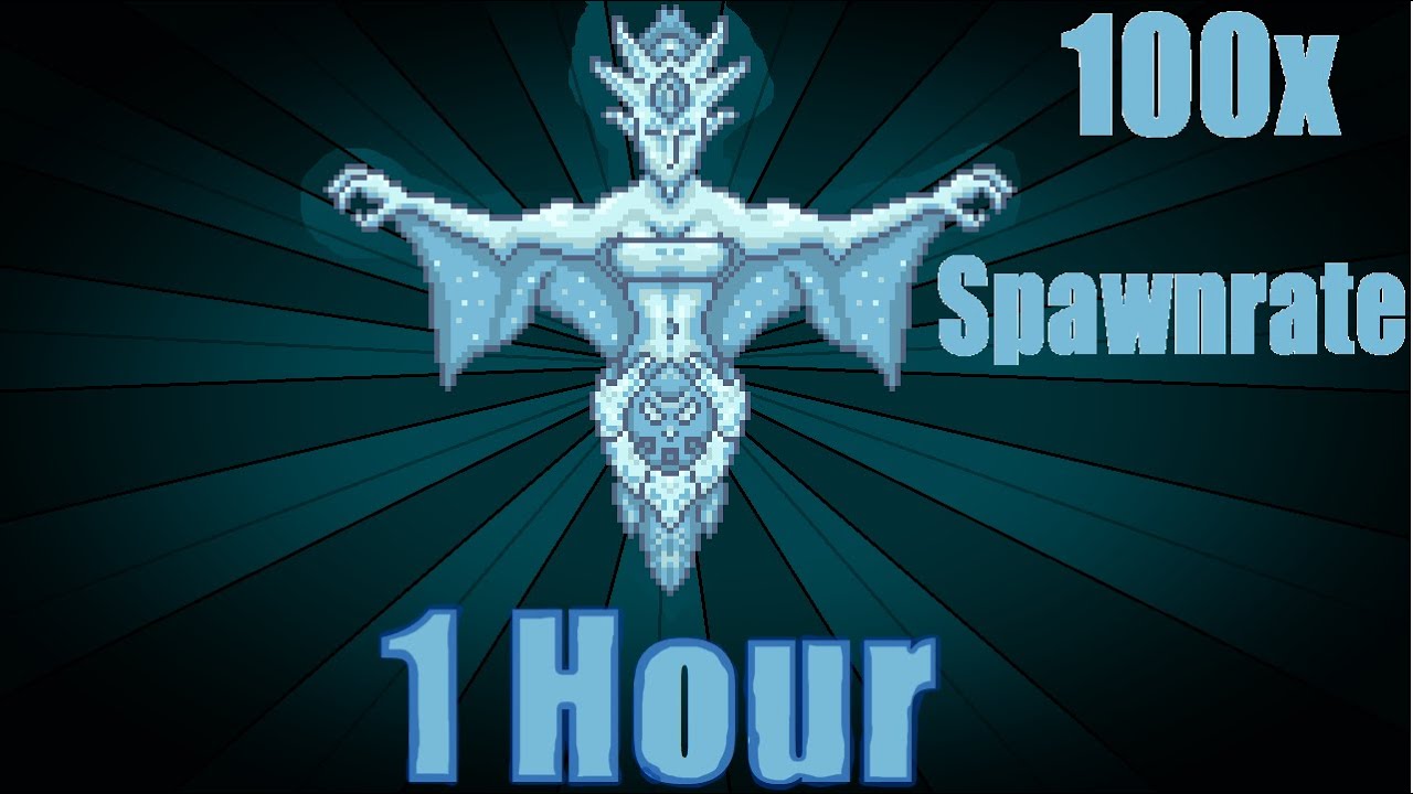 Terraria 1 Hour Frost Moon Battle Christmas Special - YouTube