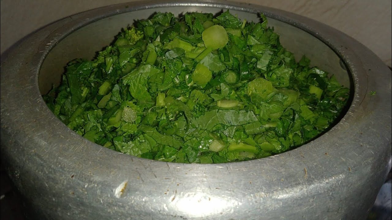 Punjabi saag Recipe ਘੱਟ ਸਮੇਂ ਵਿੱਚ ਬਣਾਓ, ਕੁੱਕਰ ਵਿੱਚ ਸਵਾਦਿਸ਼ਟ ਸਾਗ ਬਣਾਉਣ ...
