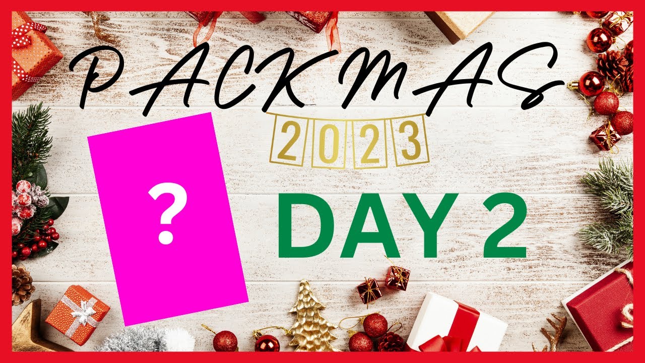 PACKMAS DAY 2! Countdown to Christmas Pack Opening!! - YouTube