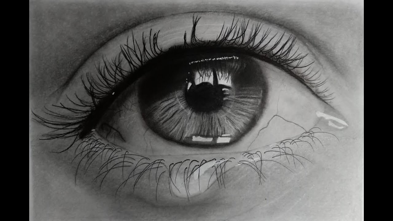 Hyperealist Eye Drawing Practice - YouTube