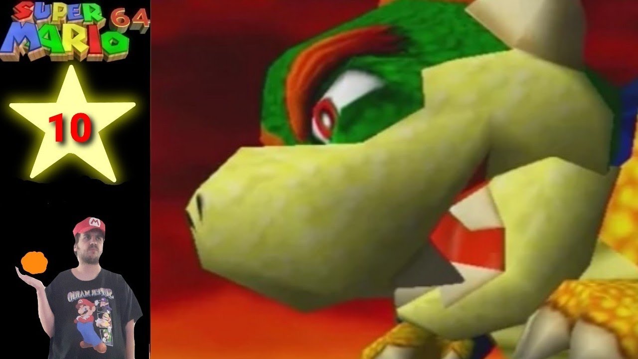 Super Mario 64 (#10) Bowser in the Fire Sea - YouTube
