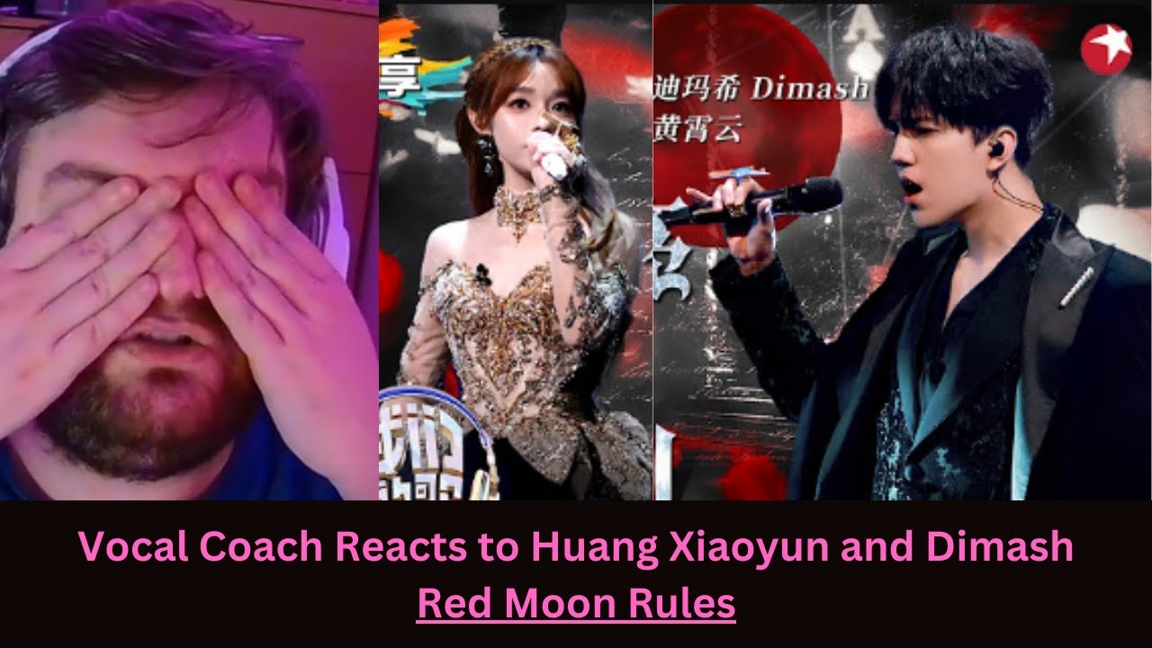 These Two Are A Match Made in Heaven - Red Moon Rules - Huang Xiaoyun and Dimash - Reaction ...