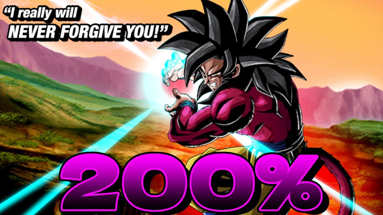 He's HERE! LR INT Full Power SSJ4 Goku 200% Leader Skill - YouTube