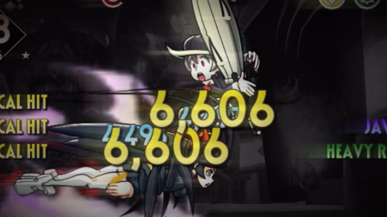 skullgirls mobile - Filia in Parasoul Prize Fight - YouTube