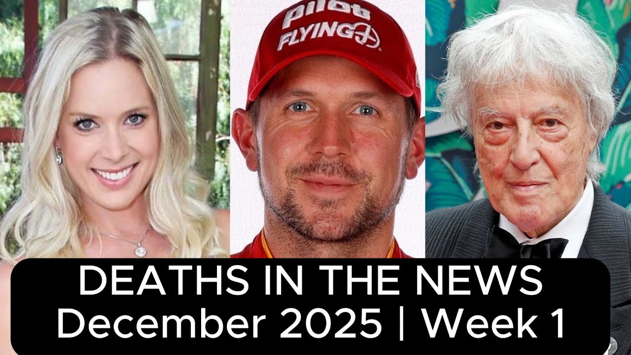 Who Died This Week | December 2025 Celebrity Deaths & More - YouTube