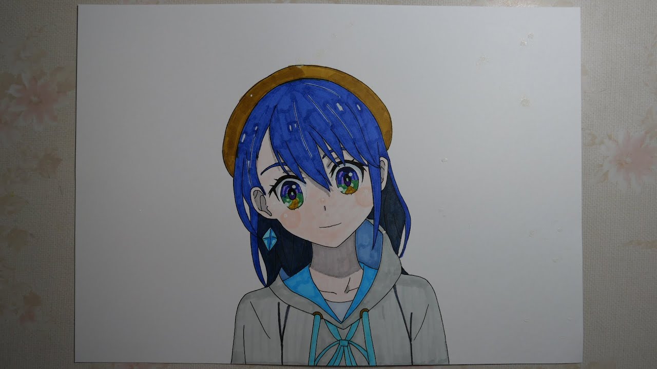 【えもこチャンネル】えもこ描いてみた。Drawing Emoco From Emoco Ch. - YouTube