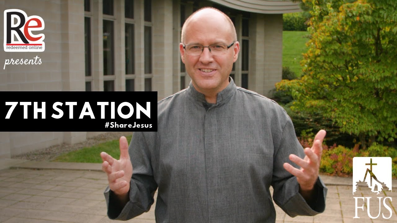 The Seventh Station: Jesus Falls for the Second Time - YouTube