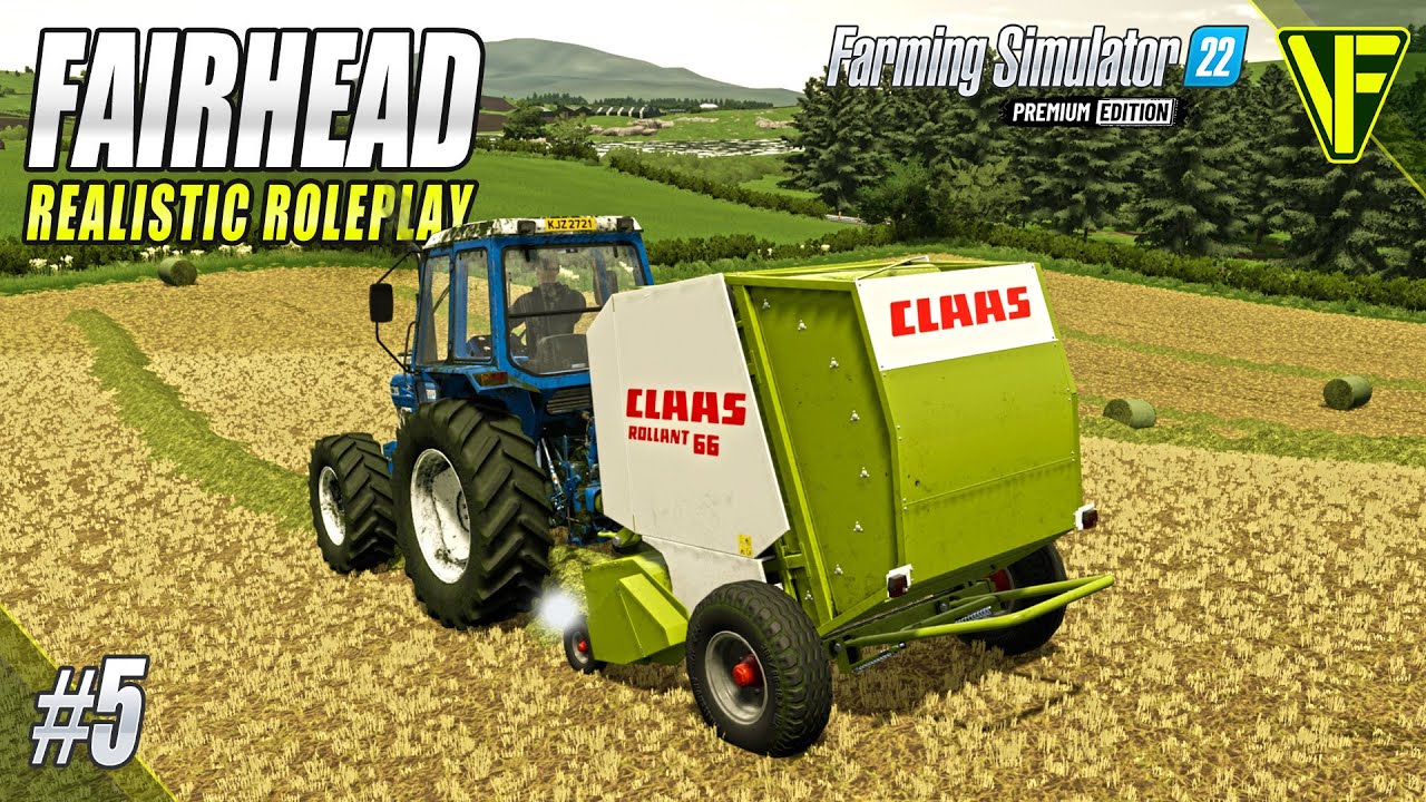 Surprising Baling Results! | Fairhead | Farming Simulator 22 Roleplay ...