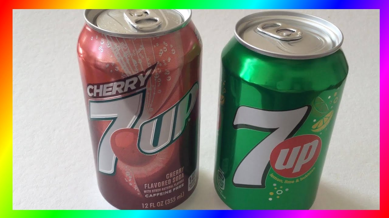 7UP Cherry vs. Lemon - YouTube