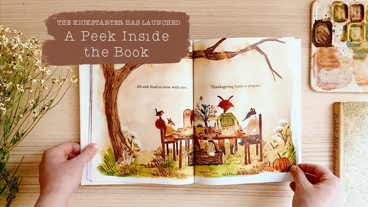 Children's Book Kickstarter Launch - a peek inside the book - YouTube
