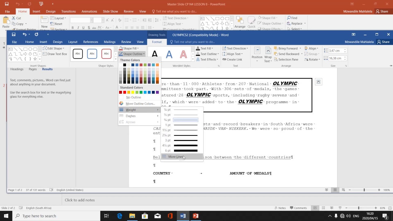 Computer Practice N4 (Part 8 - Basic Editing of a Word Document) - Mr. M. H. Mahlalela - YouTube