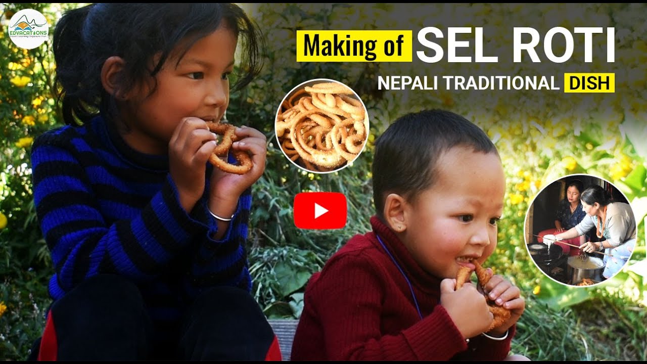 How to make Sel Roti in the Village | Nepali Traditional Dish - YouTube