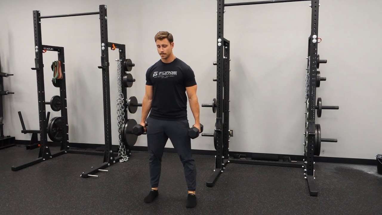 DB Down Loaded Squat Jump - YouTube