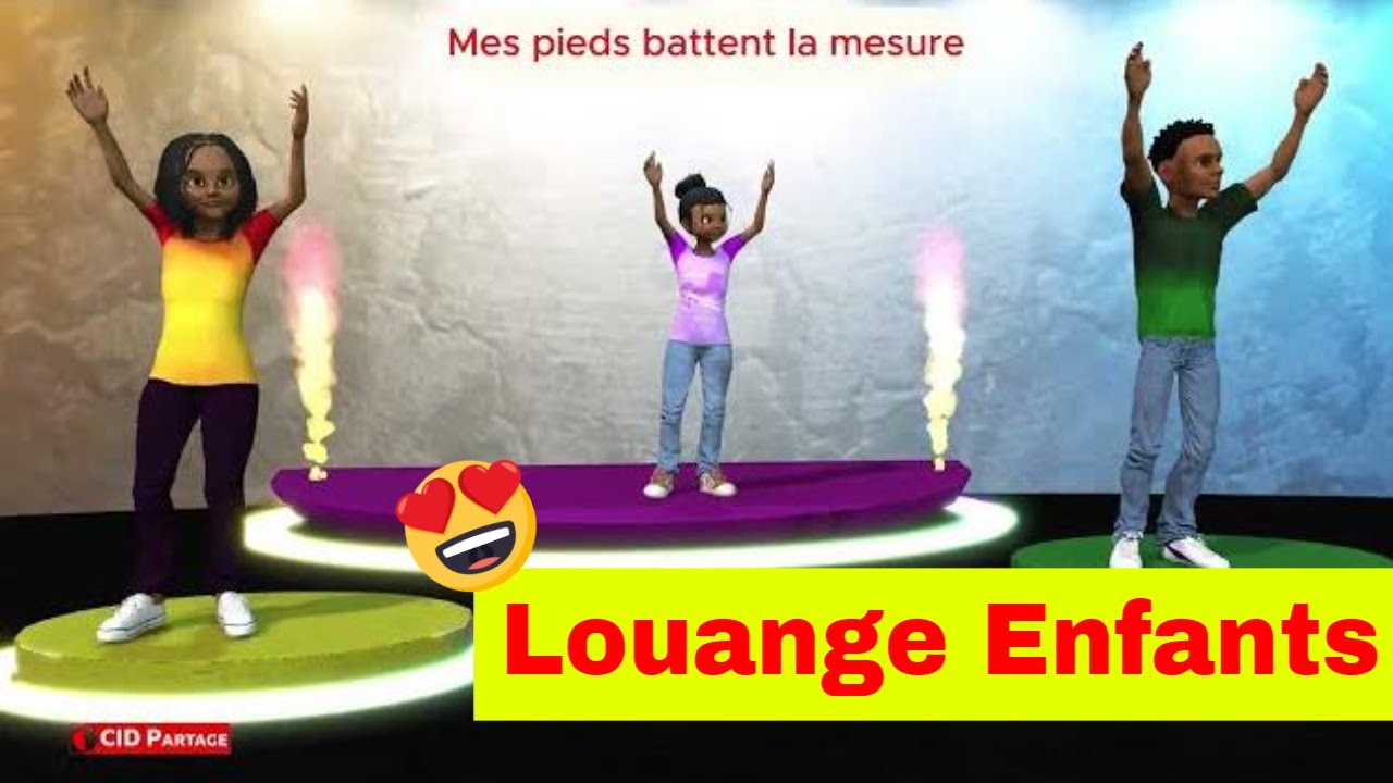 Mon Corps Bouge et Danse pour Jésus - Chorégraphie Louange Enfants ...