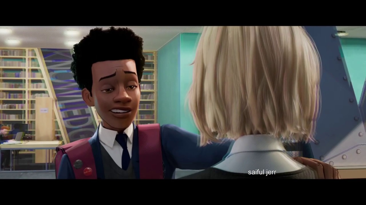 spiderman touch shoulder scene - YouTube