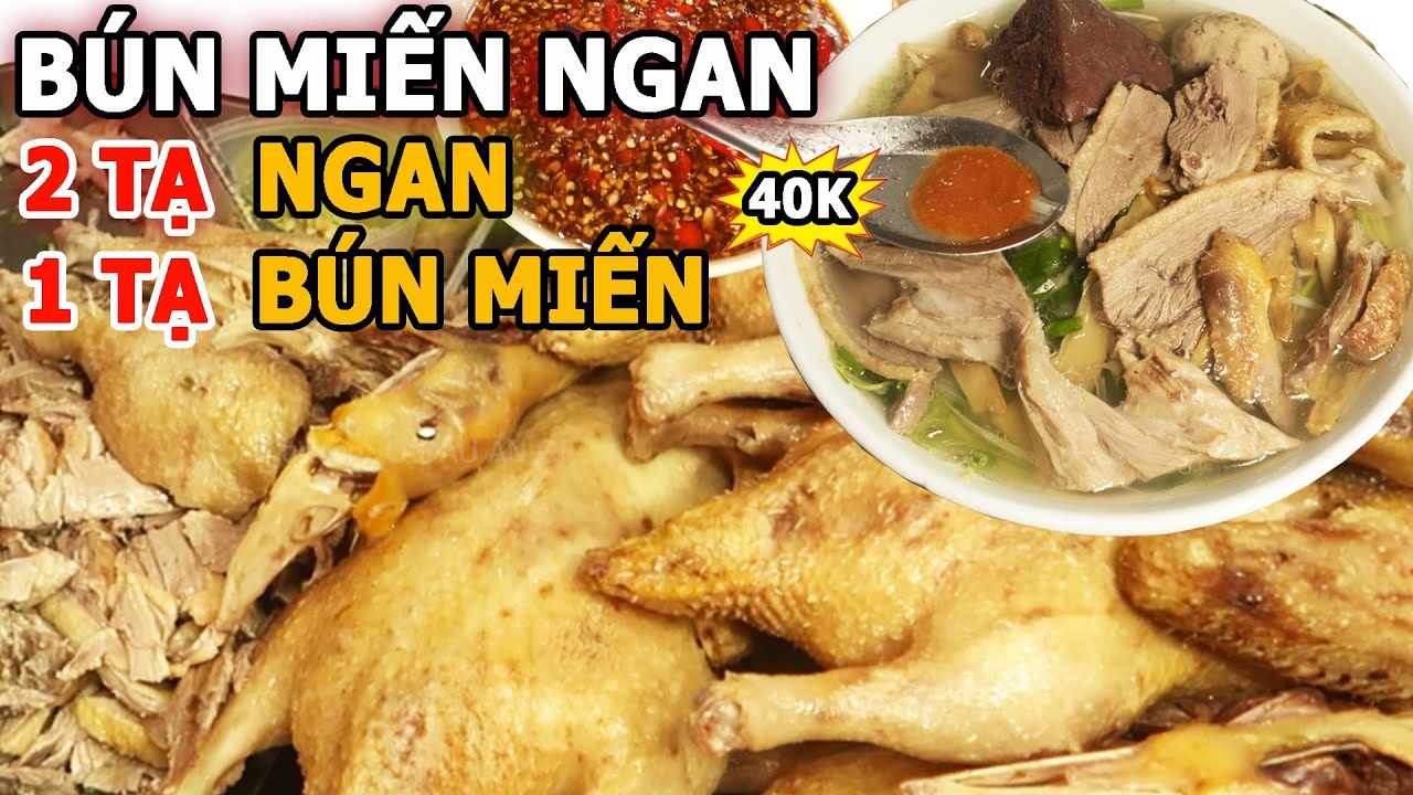 Bún Miến Ngan Ngon Rẻ Đông Khách Cả Ngày #bunngan - YouTube