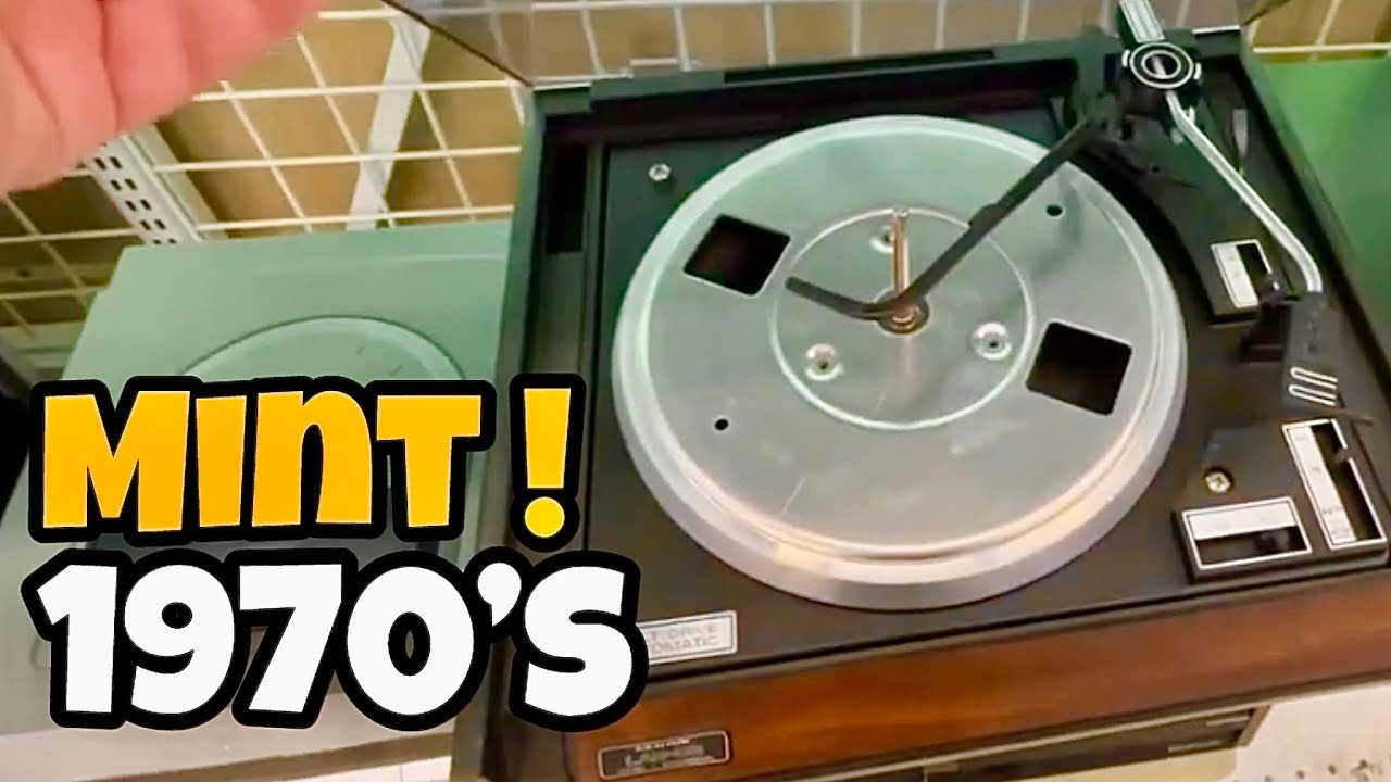 Vintage Audio Record Player and 8mm Film Editor Machine - YouTube