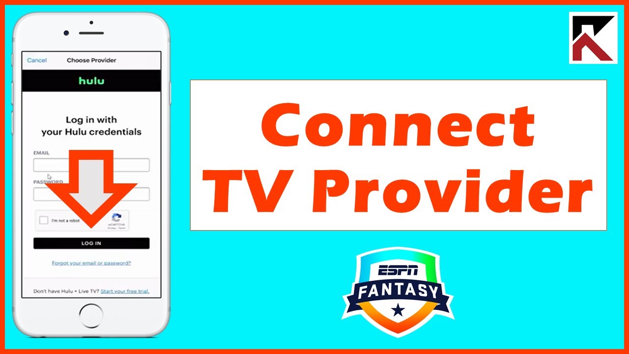 How To Connect TV Provider ESPN Fantasy Sports App - YouTube