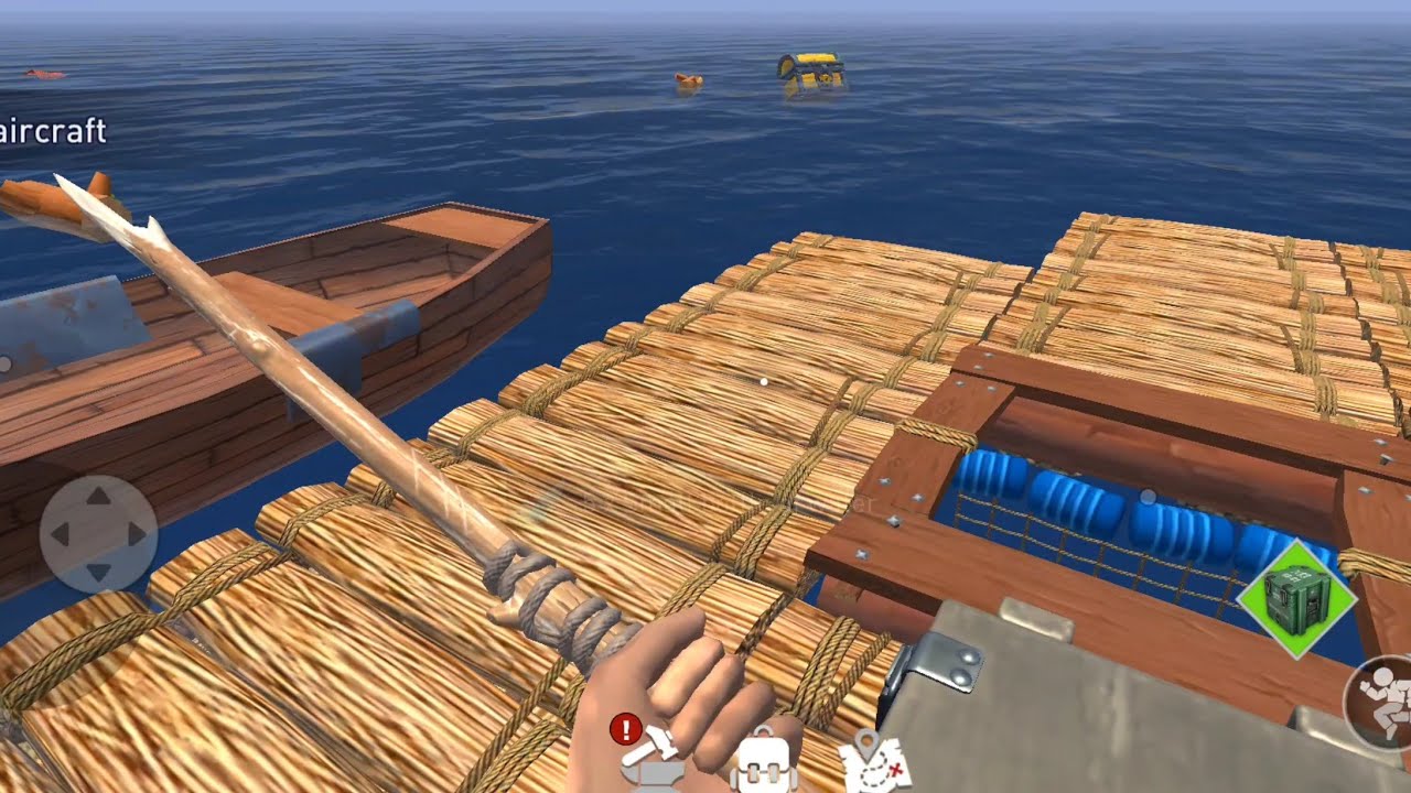 RAFT SURVIVAL OCEAN NOMAD - Searching Resources on Island - Gameplay ...