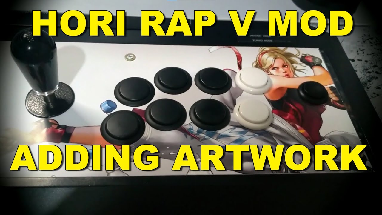 HORI RAP V adding Artwork - YouTube