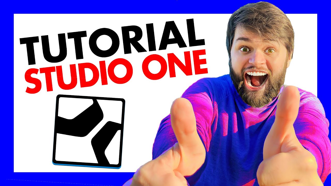 STUDIO ONE Tutorial 🔴 PASO a PASO Curso para Principiantes - YouTube