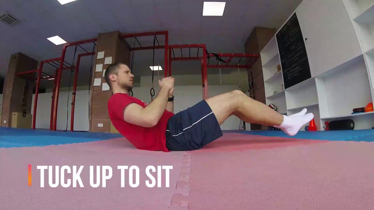 TUCK UP TO SIT - Top Gym - YouTube