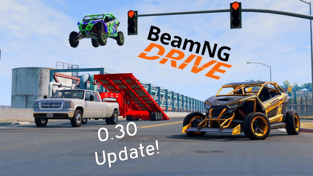 BeamNG Drive Update/Atualização 0.30 - YouTube