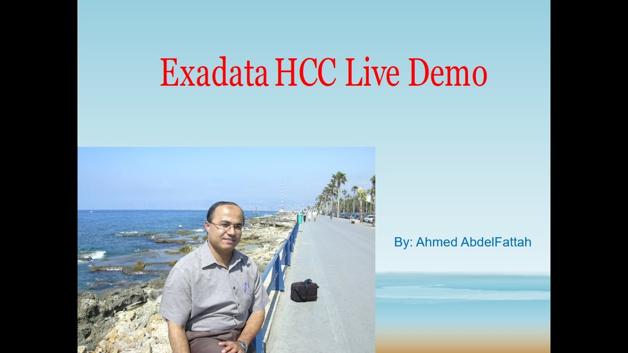 Exadata HCC Live Demo - YouTube