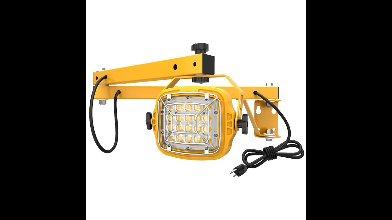 Best LED Dock Light, Workbench Light, Rotating Pendulum With Double Arm ...