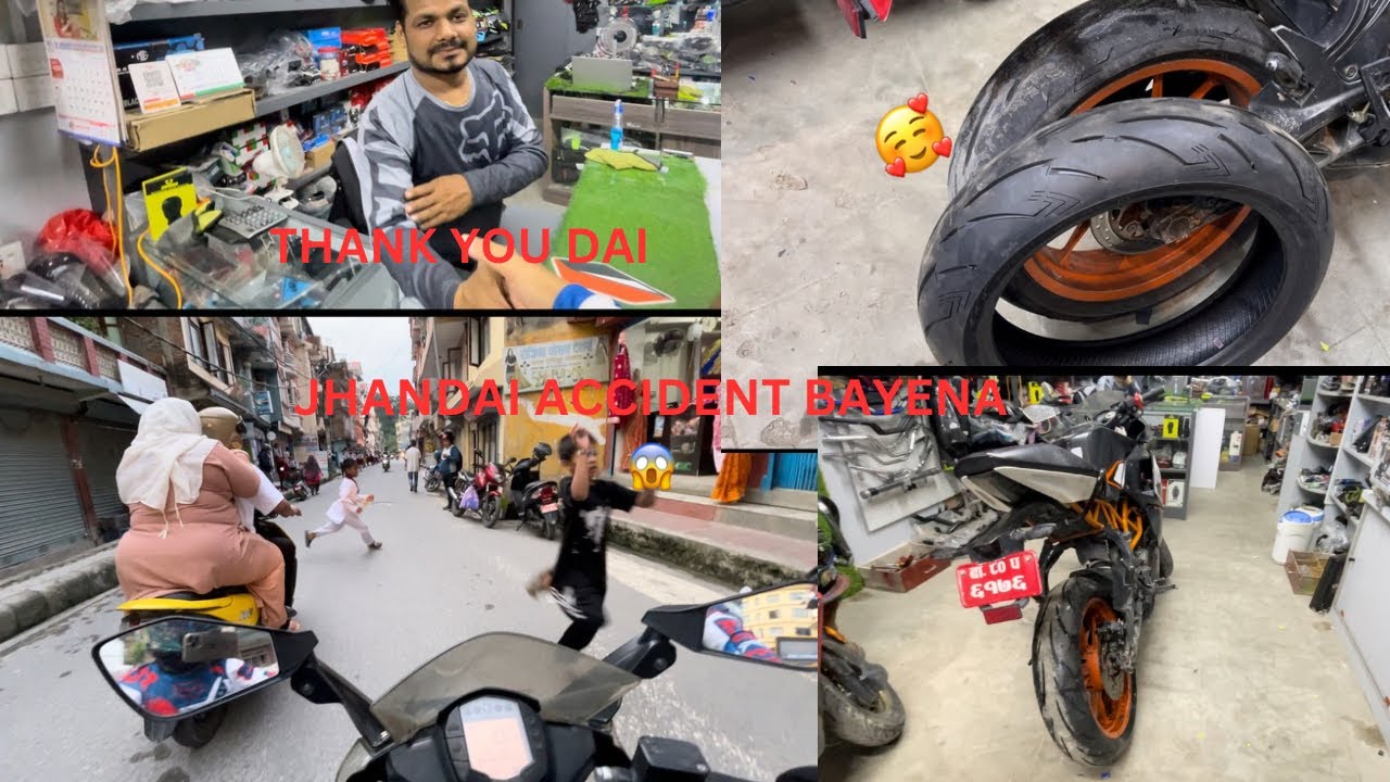 BUYING A NEW TYRE || APOLLO ALPHA H1 (ON MY KTM RC 200!) - YouTube