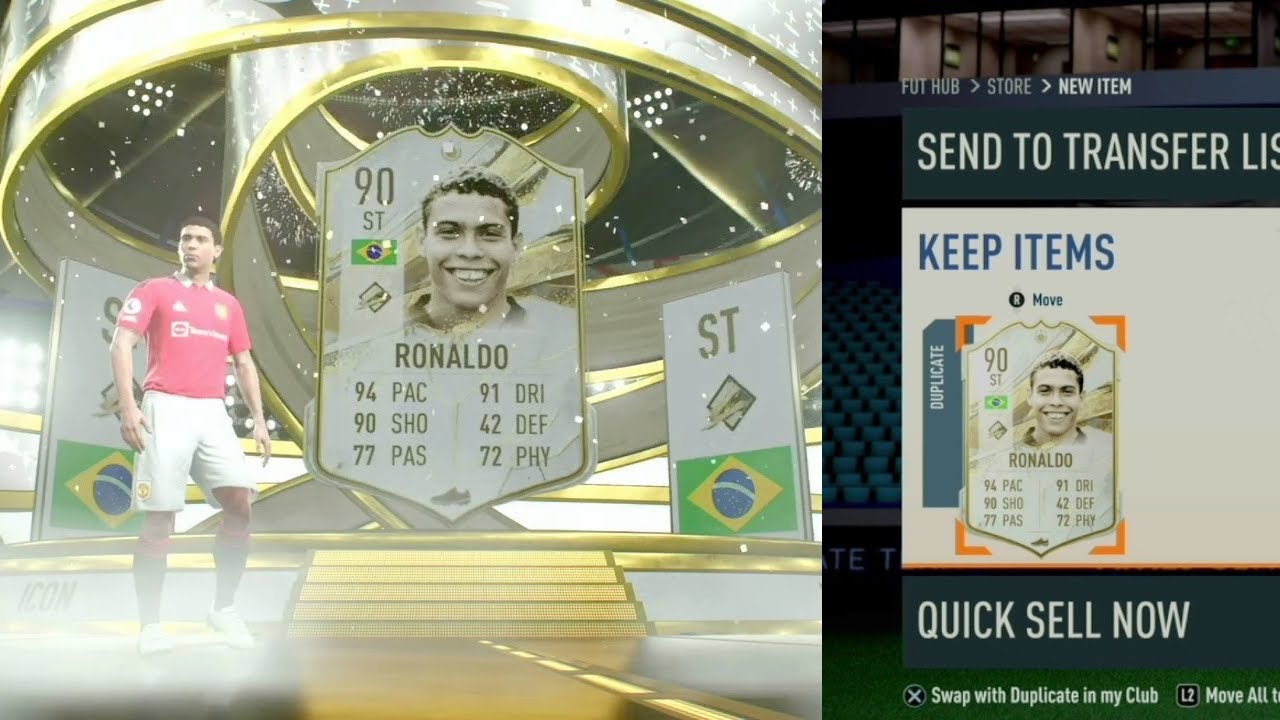 87+ Base or Mid Icon Upgrade PACKED R9 AGAIN !!! FIFA 23 - YouTube