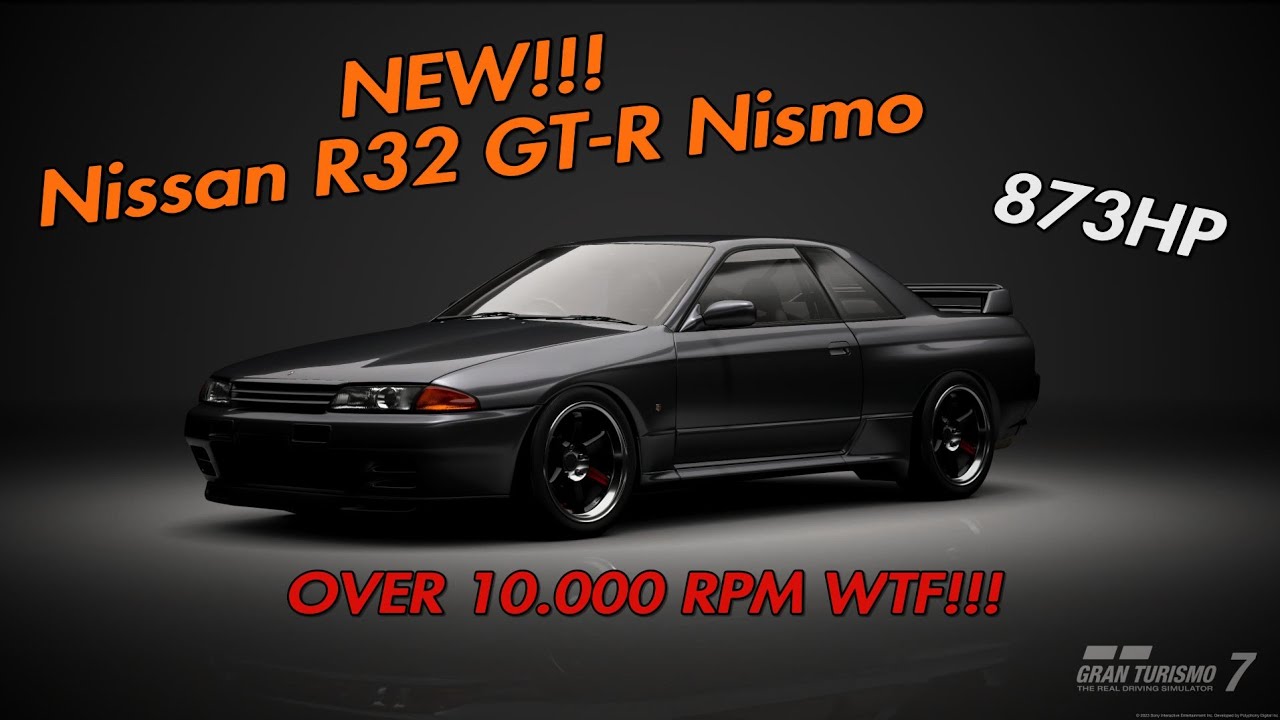 GT7 New!!! Maxed Out 873HP Nissan R32 GT-R Nismo 4k PS5 Gameplay # ...