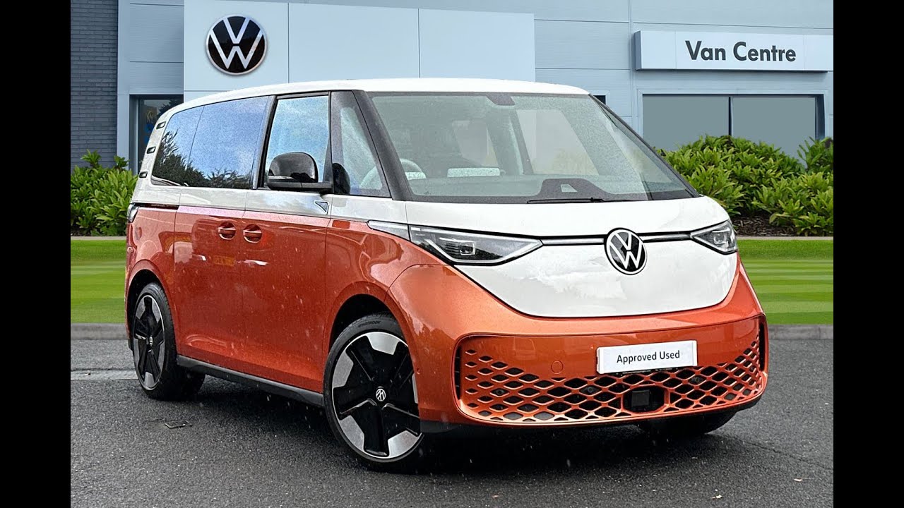 Approved Used Volkswagen ID. Buzz 1st Edition SWB 77kWh Pro - YouTube