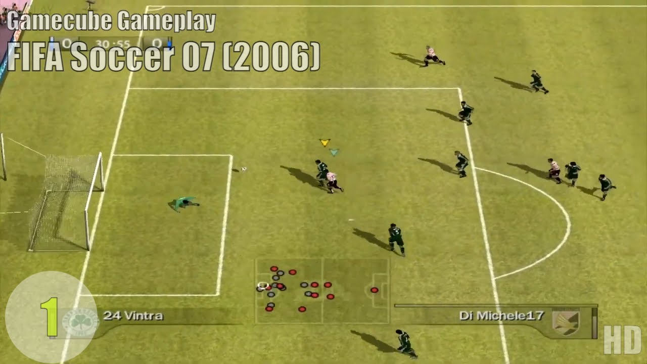 FIFA Soccer 07 (2006) // Gamecube Gameplay // 1️⃣ // - YouTube