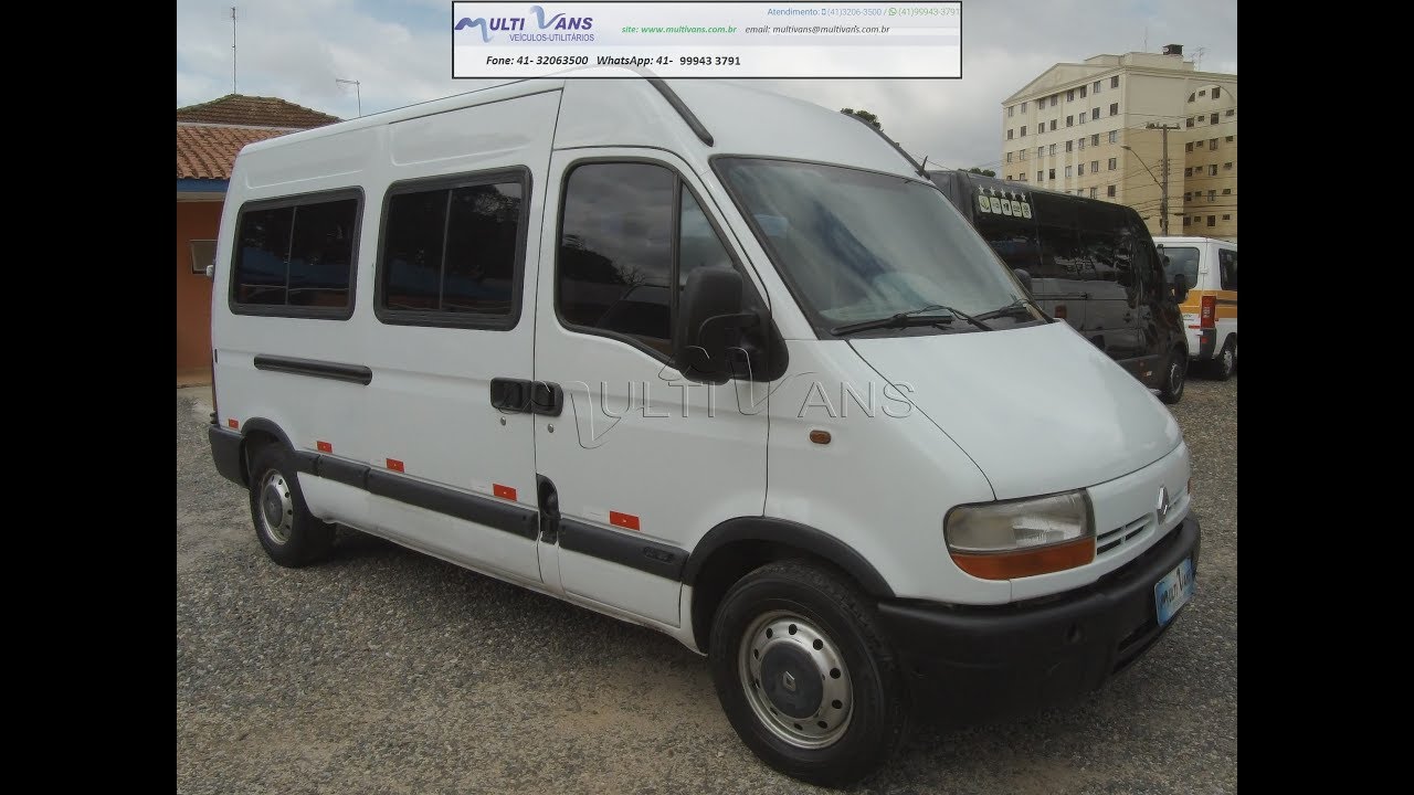 Renault Master MInibus 2006 - VANS ZERO KM, USADAS E SEMINOVAS ...