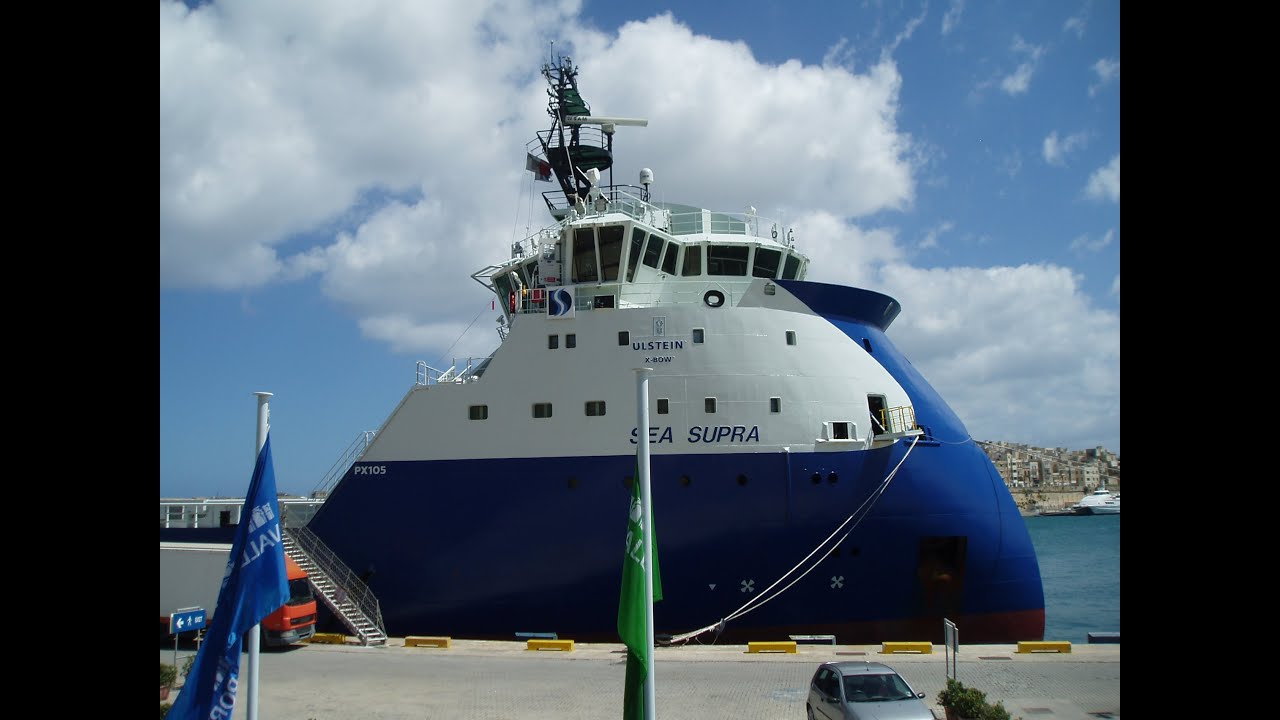 ⚓ shipspotting Valletta/Malta: Offshore Supply Ship SEA SUPRA ...